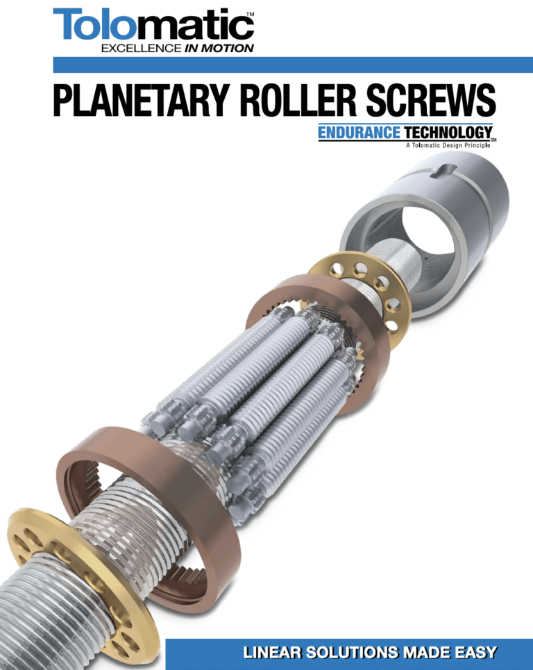 Roller Screw Linear Actuators for Heavy Duty Applications | Tolomatic